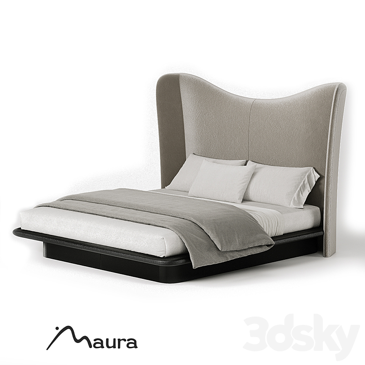 Melody Maura Bed - Bed - 3D model