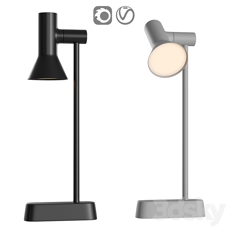 Gallery Task Light - Table lamp - 3D model
