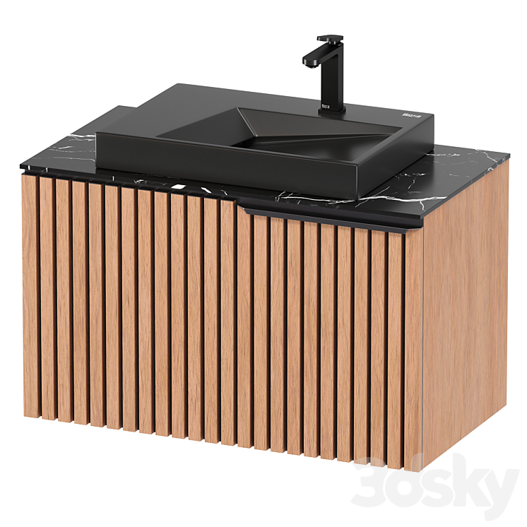 ROCA Horizon bathroom furniture set - Bathroom furniture - 3D model