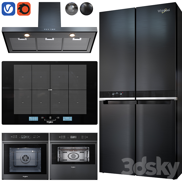 whirlpool kitchen appliance - Kitchen appliance - 3D model