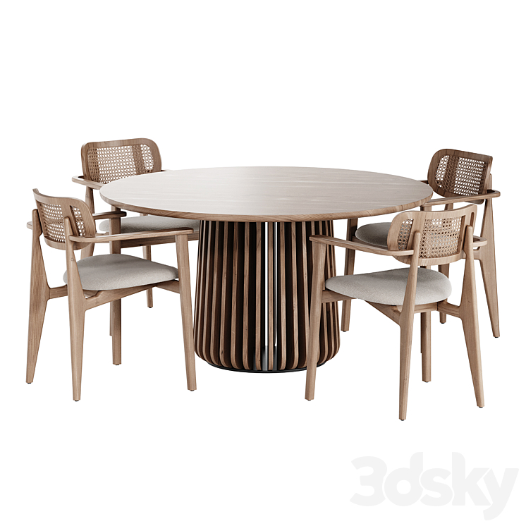Vincent Sheppard Maru Dinning Table and Titus Chair - Table + Chair ...