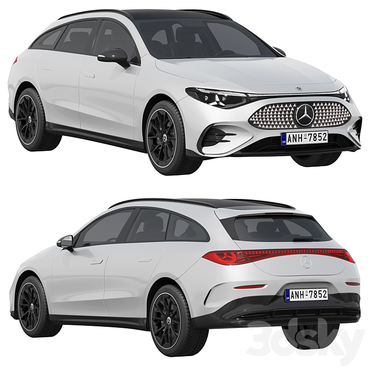 Mercedes-Benz CLA Shooting Brake EQ AMG line 2026 - Ground Transport ...