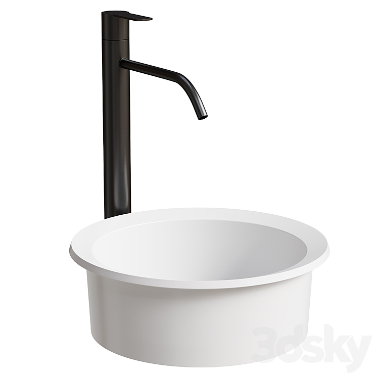 Edge 15 - Wash basin - 3D model