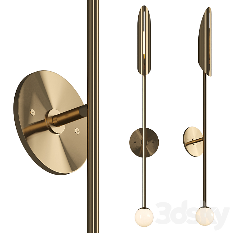 Voyager Orb Sconce Alliedmaker - Wall light - 3D model