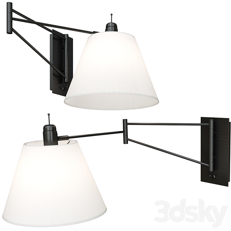 Celine Wall Light - Wall light - 3D model