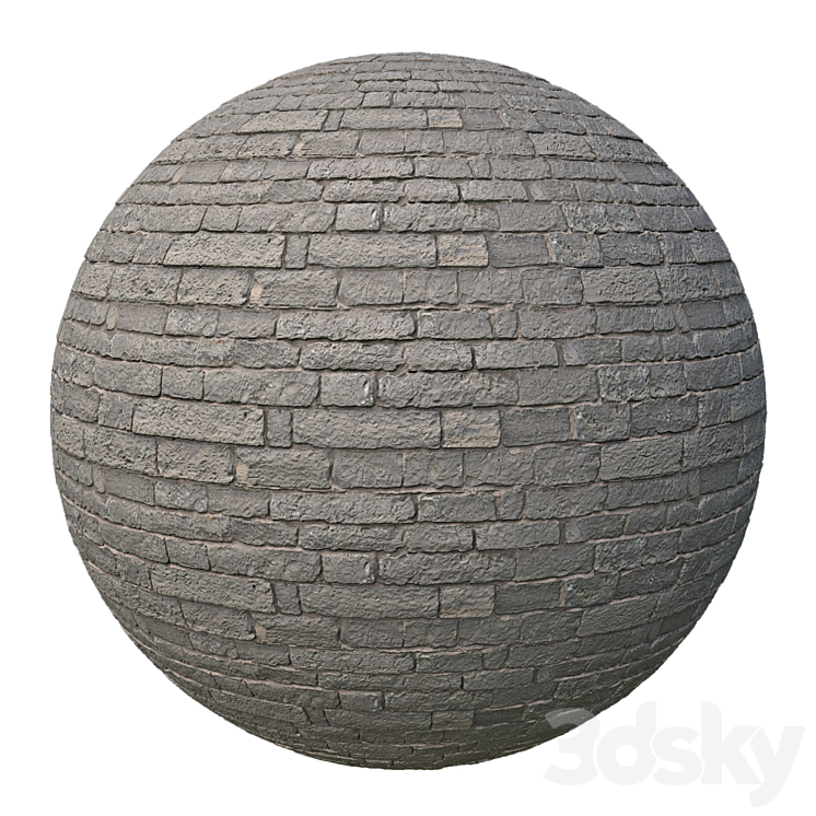 Moltrasio Stone Wall 8K - Stone - 3D model