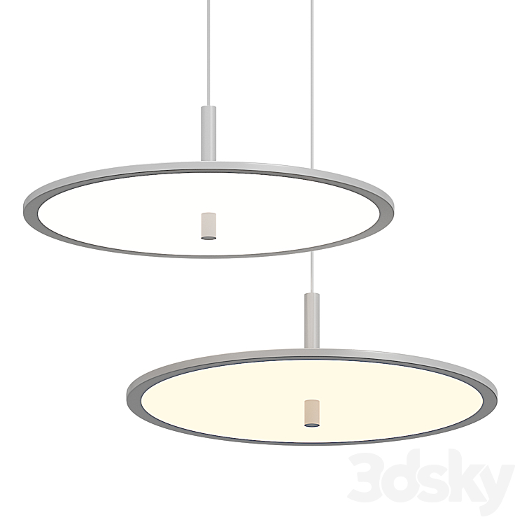 Flos My Disc - Pendant light - 3D model