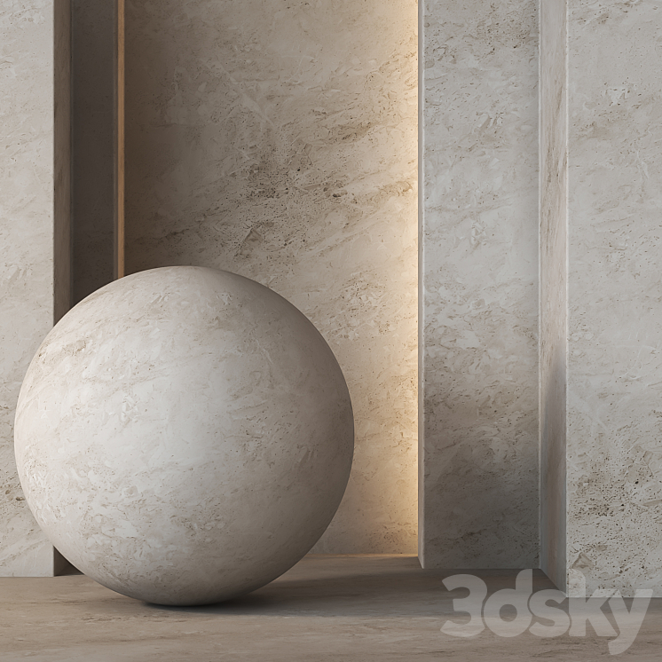 Marble Material 4K - Seamless - Stone - 3D model