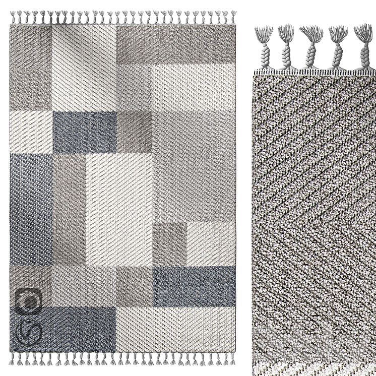 ENTI CARPET CURL By Vivense - Carpets - 3D model