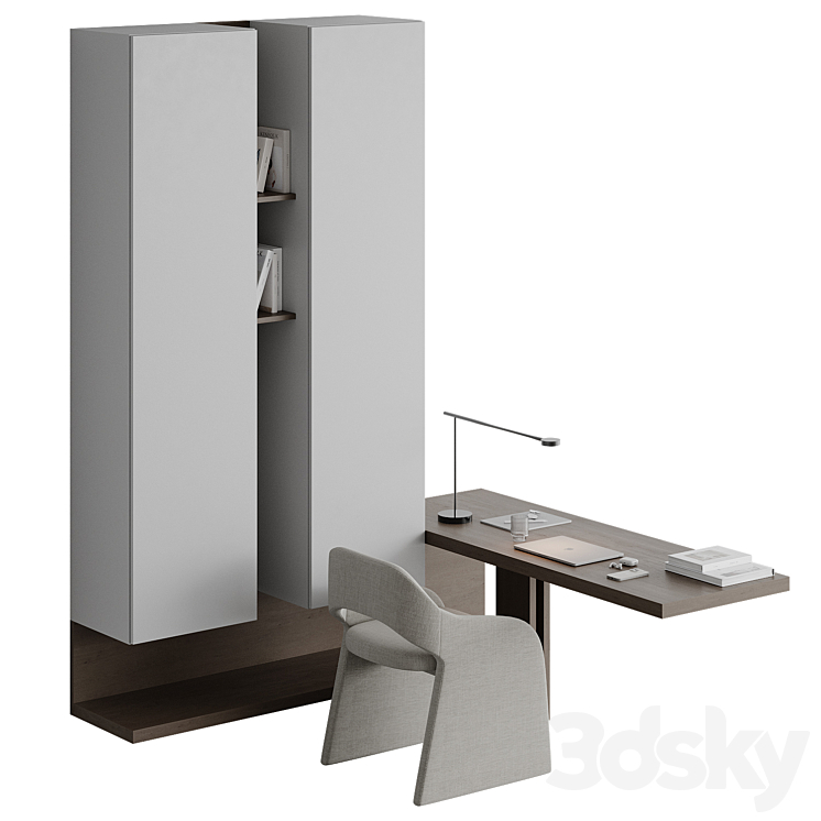 Workplace 002 - Office furniture - 3D model