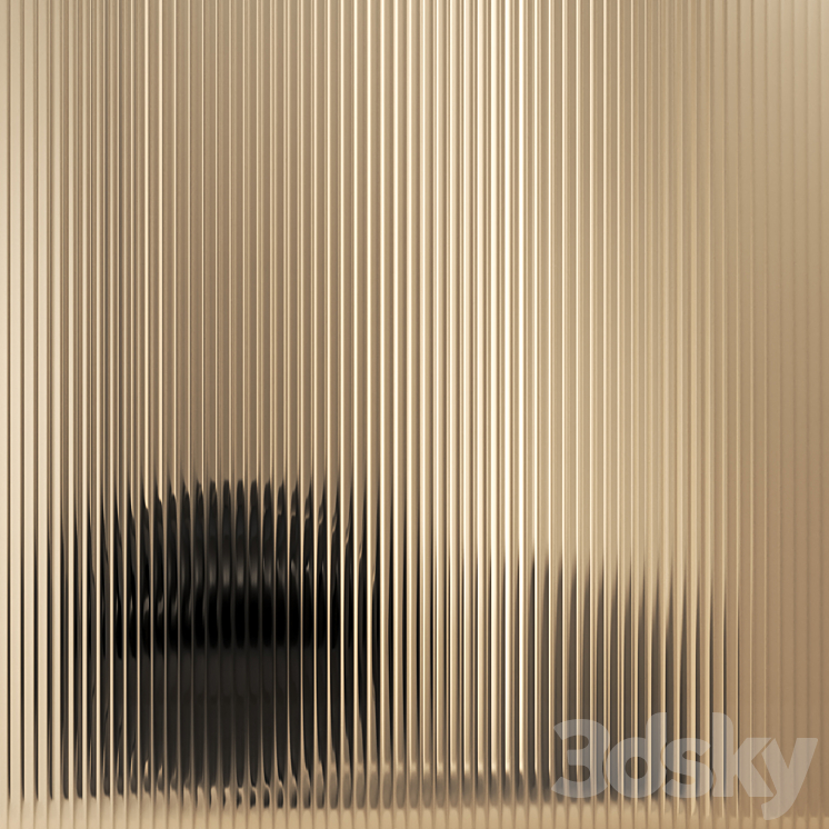 Decorative Glass Material 001 - Glass - 3D model