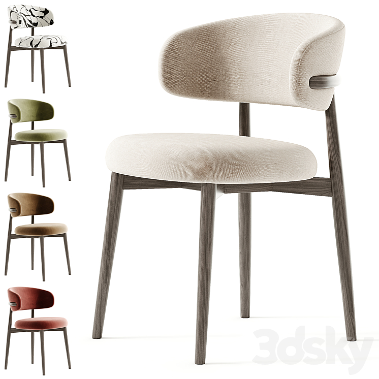 Oleandro Chair - Chair - 3D model