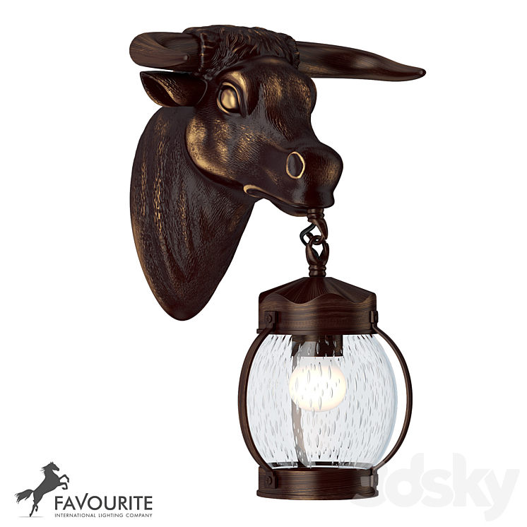 Street light Favourite 1847-1W - Street lighting - 3D model