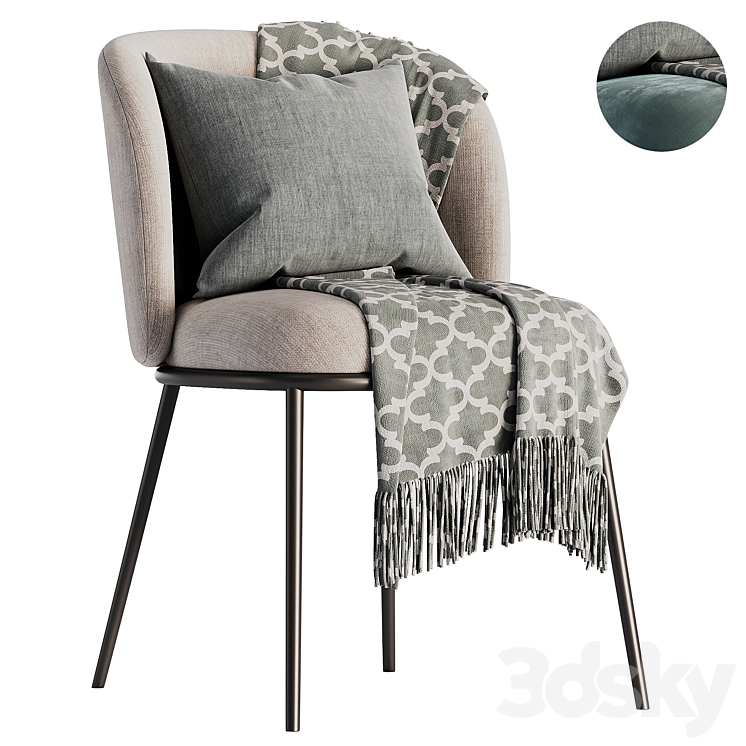 Richmond Interiors Elvi Chair - Chair - 3D model