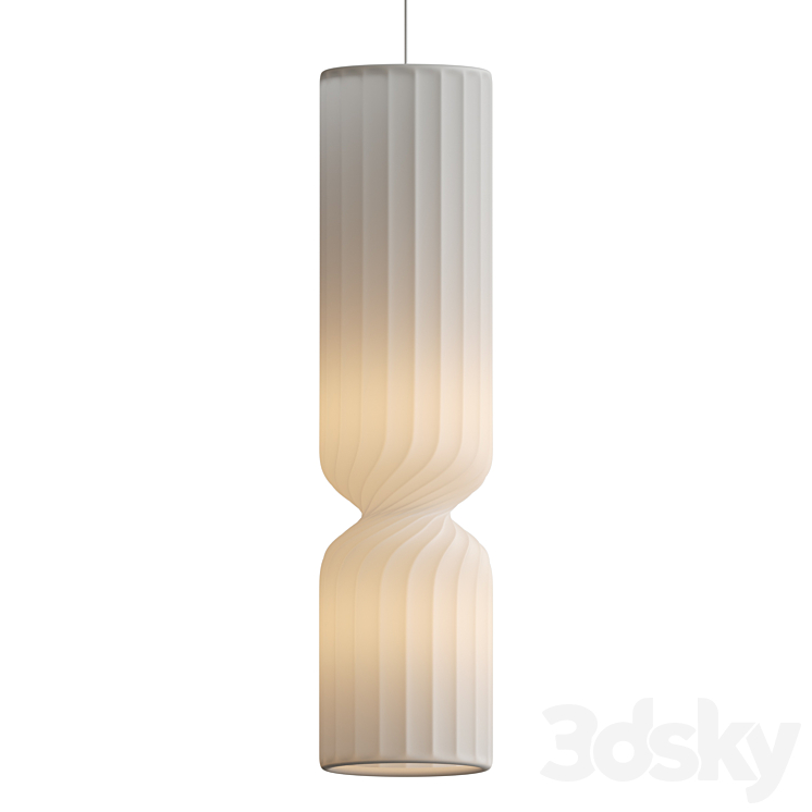 Twist Pendant Lamp - Pendant light - 3D model