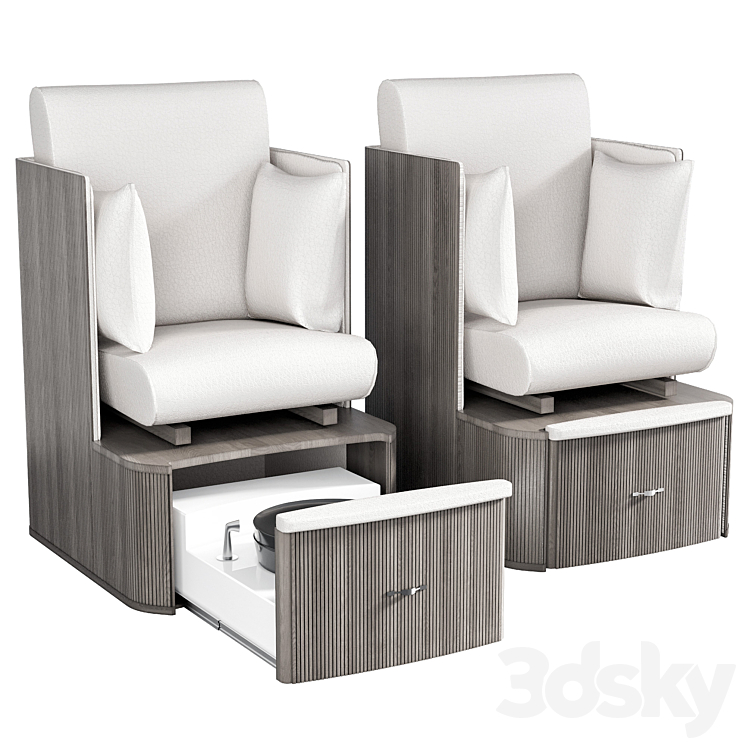 Pedicure Chair No.1 - Beauty salon - 3D model