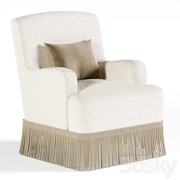 The Fringe Armchair - Arm chair - 3D model