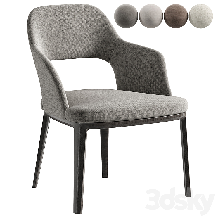 Poliform design chairs - Chair - 3D model