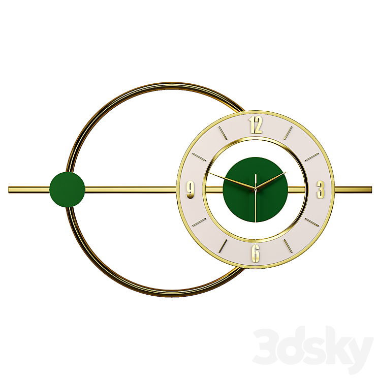 Wall clock - Watches & Clocks - 3D model