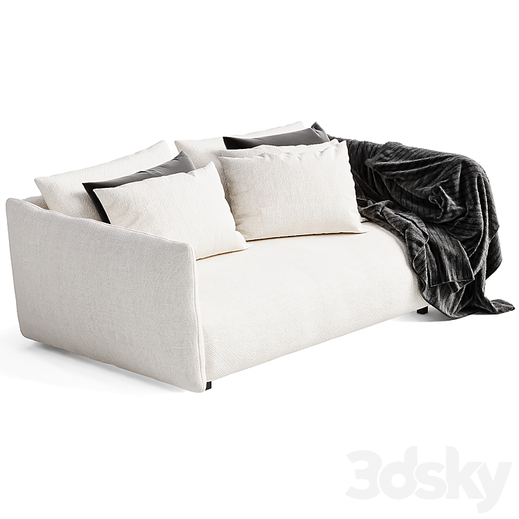 Meridiani Sofa beds Scott sofa bed - Sofa - 3D model