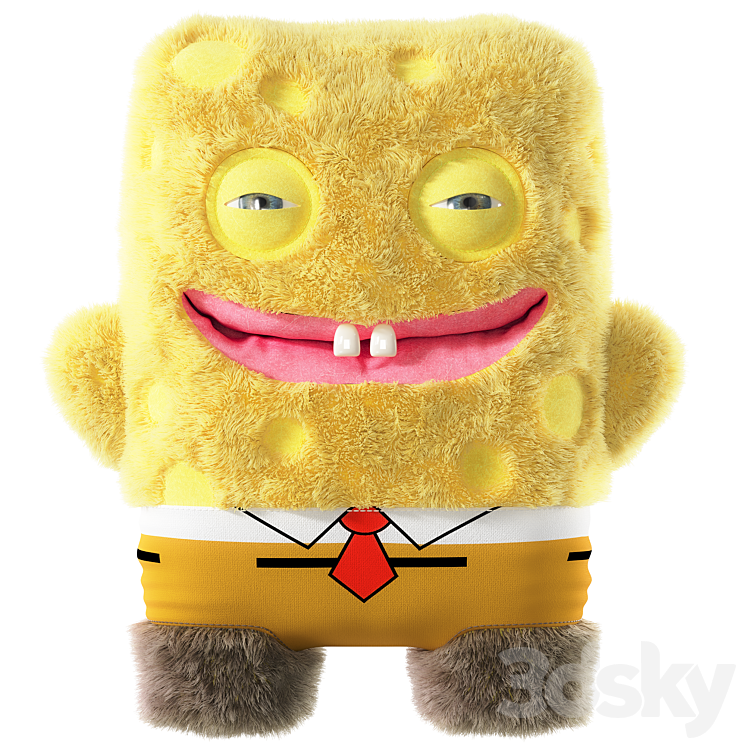 Fuggler-04 SpongeBob SquarePants - Toy - 3D model