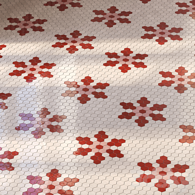 Olde English Tiles/Fontaine Tiles - Tile - 3D model