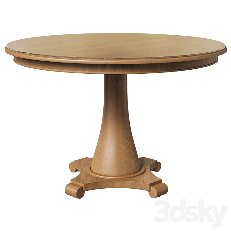 Ballard designs dining table Sienna - Table - 3D model