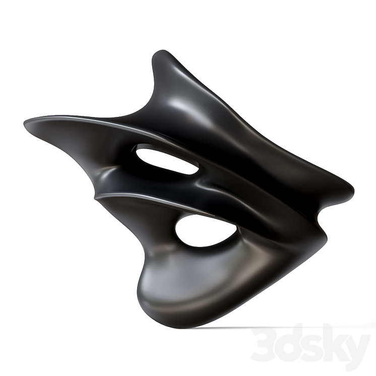 Rill Sculpture - Sculpture - 3D model