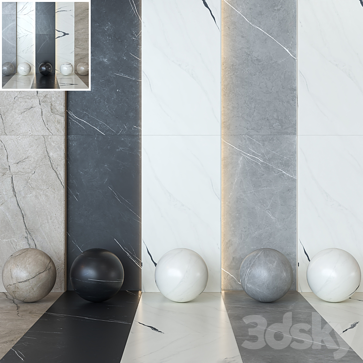 44 in 1 Atlas Concorde Forte dei Marmi Vol 1 - Tile - 3D model