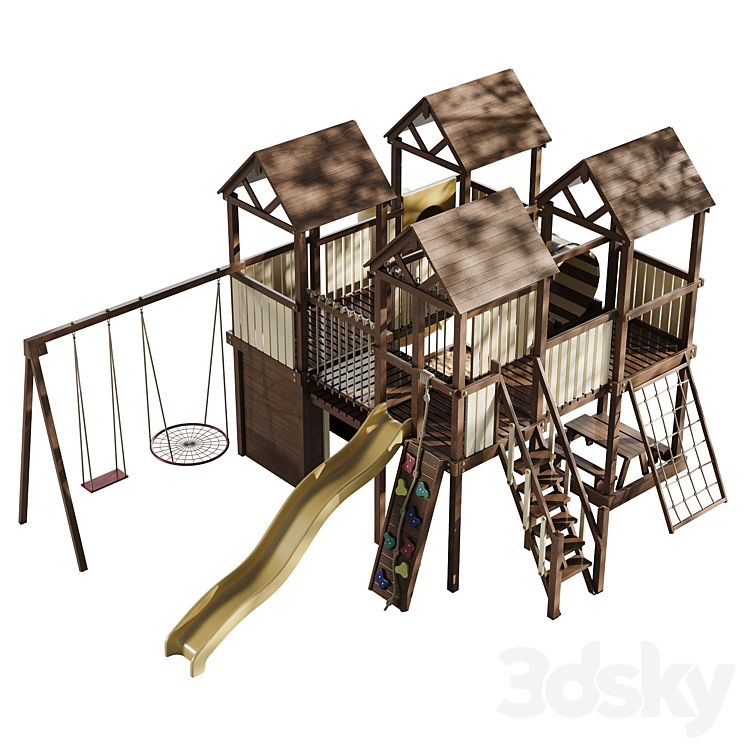 Children's Zone 4 Gigant - Playground - 3D model