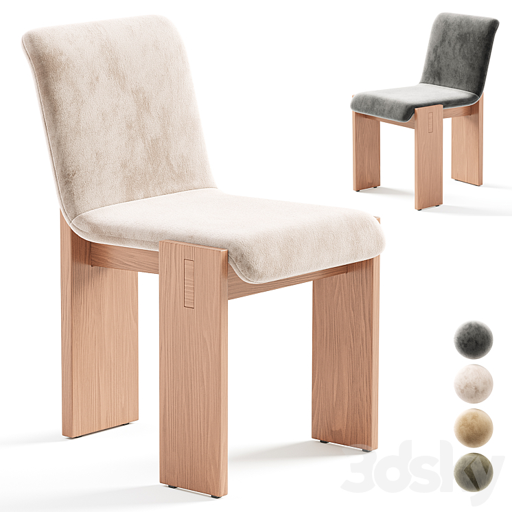 Crossroads Dining Chair - Chair - 3D model