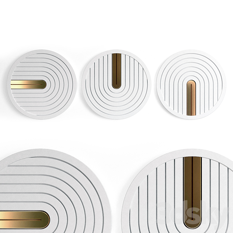 Abstract Wall Decor 084 - Other decorative objects - 3D model