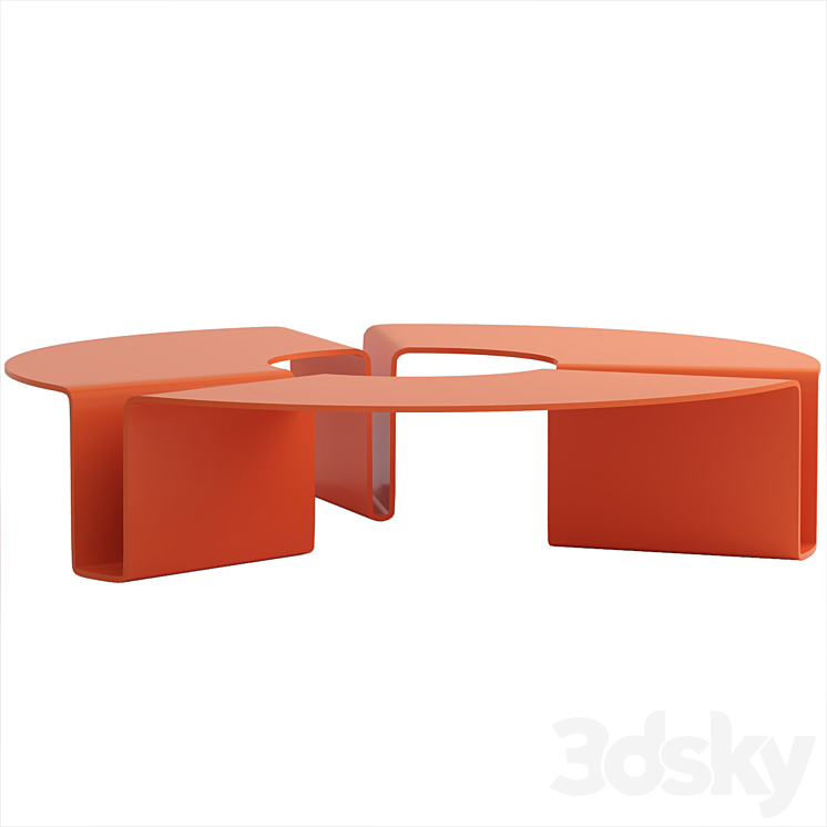 Donut Coffee Table - Table - 3D model