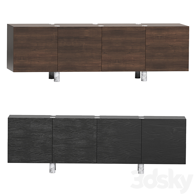 Wuda Pedra by Nelia Andre - Sideboard & Chest of drawer - 3D model