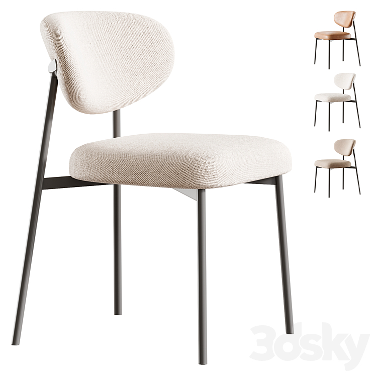 Dining chair Hamilton - Chair - 3D model