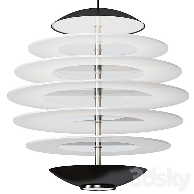 Levels Pendant Light Gronlund - Pendant light - 3D model