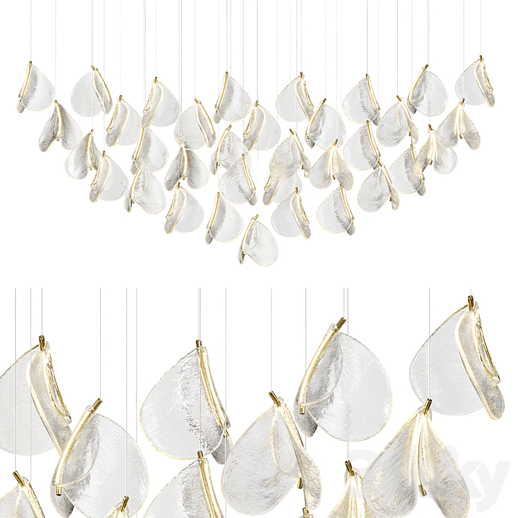 Bocci 141 random lights - Pendant light - 3D model