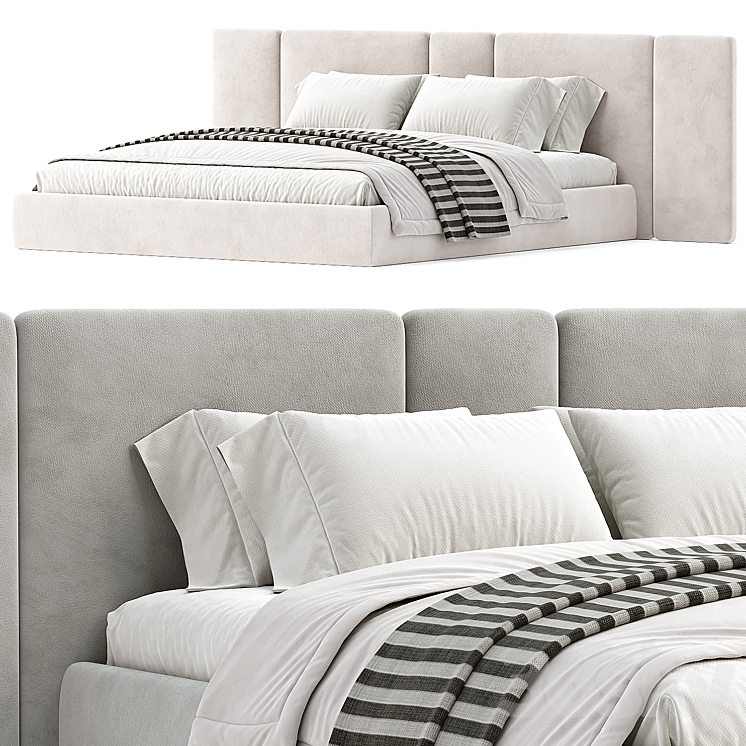 Optima Bed - Bed - 3D model