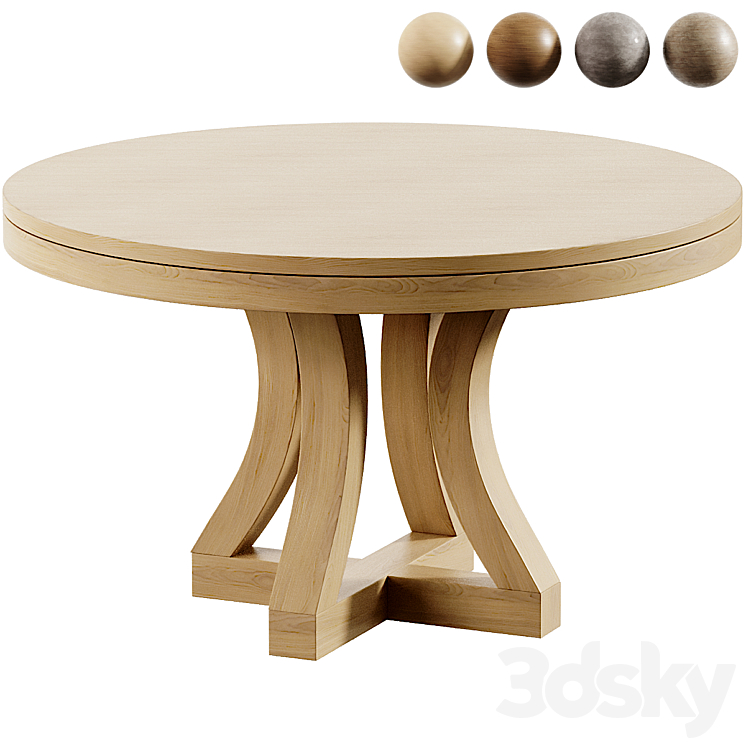 LUKA ROUND TABLE - Table - 3D model
