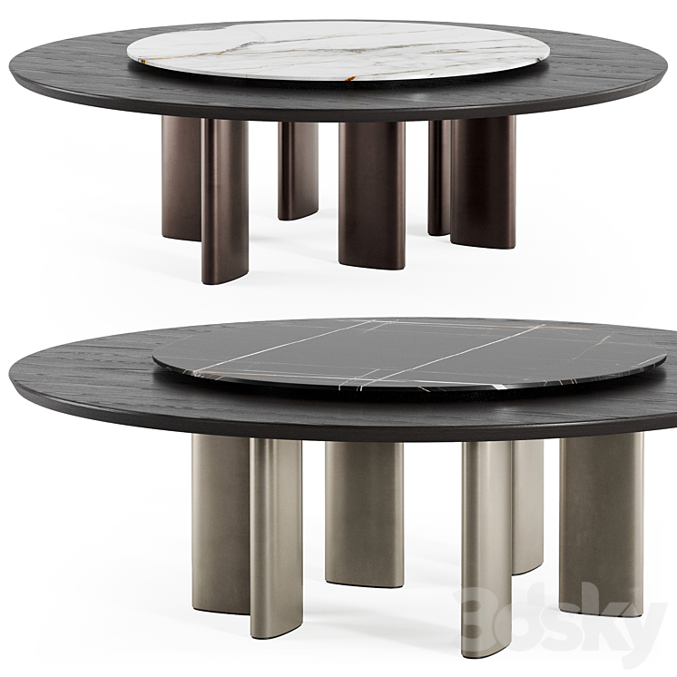 Poliform Adrien round table - Table - 3D model