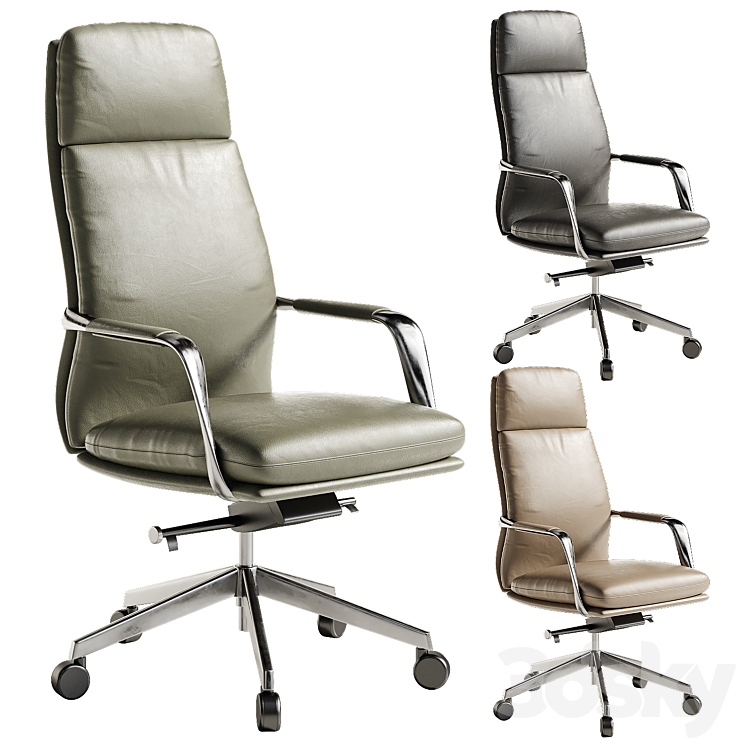 Office chair Pablo by RV Design - Office furniture - 3D model