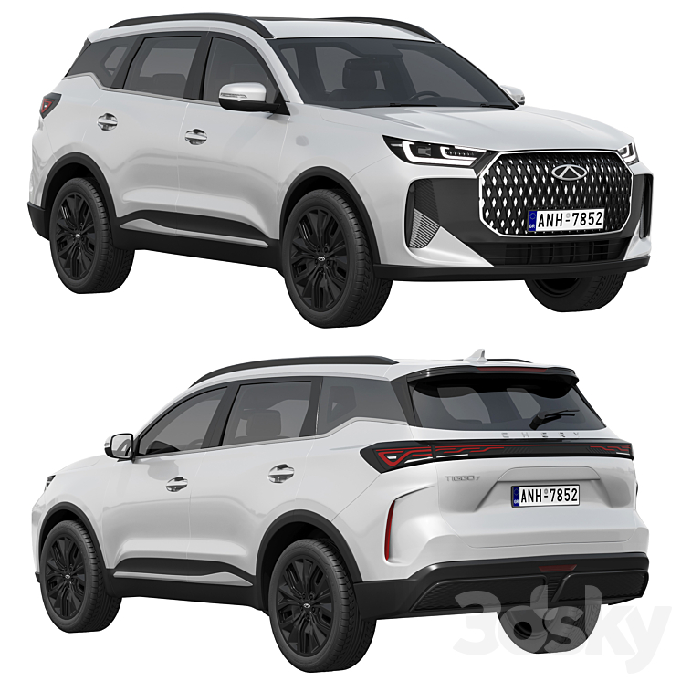Chery Tiggo 7 2025 - Ground Transport - 3D model