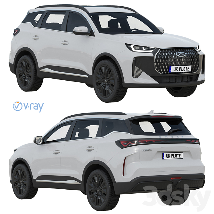 Chery Tiggo 7 2025 - Ground Transport - 3D model