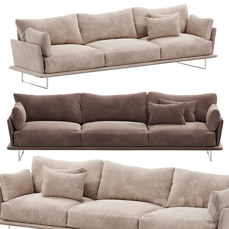 Vessel Sofa by Gamma - Sofa - 3D model