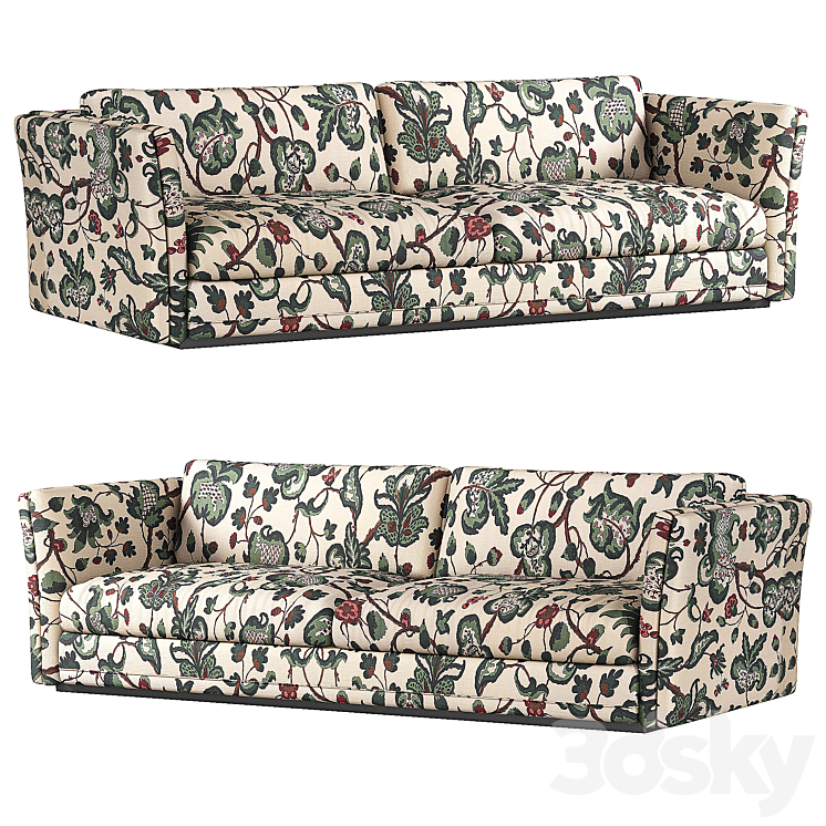 Nickey Kehoe Collection Modern Sofa - Sofa - 3D model