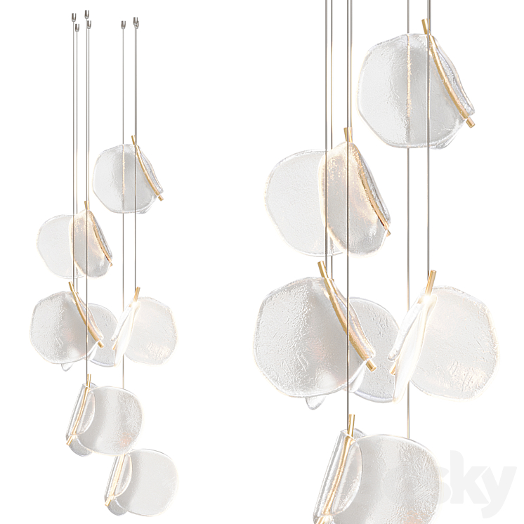 Bocci 141.7 series Light - Pendant light - 3D model