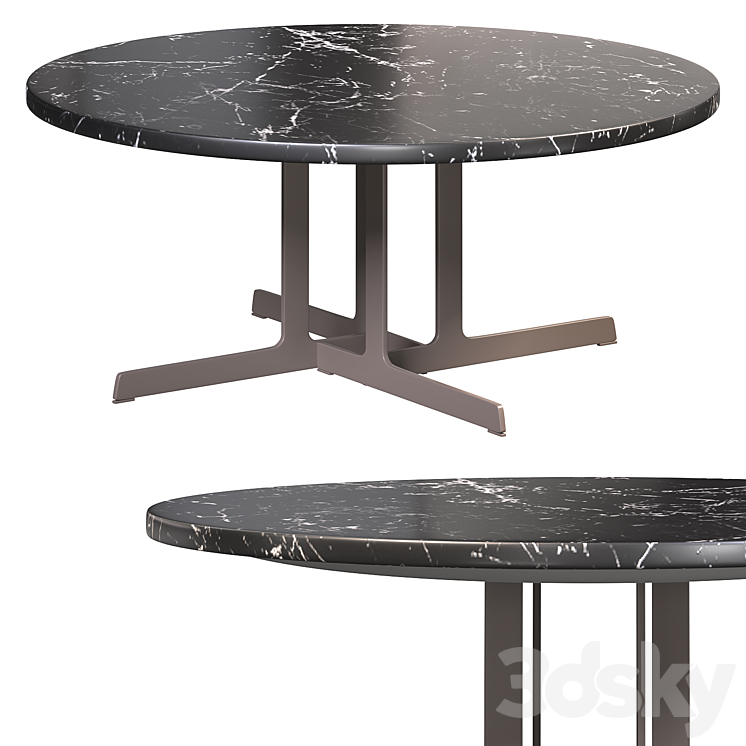 Coffee Table Nell by Ditre Italia - Table - 3D model