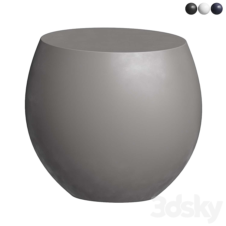 Plateau Side Table - Table - 3D model
