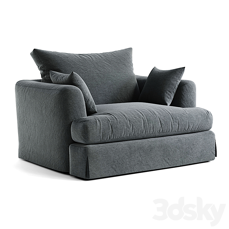 Felicity Chair - Arm chair - 3D model