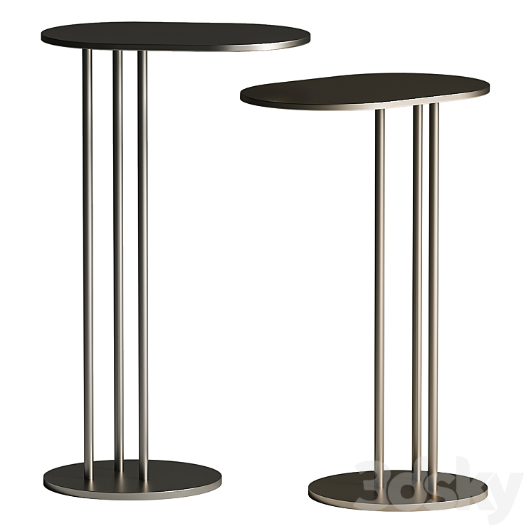 Luna Side Tables - Table - 3D model